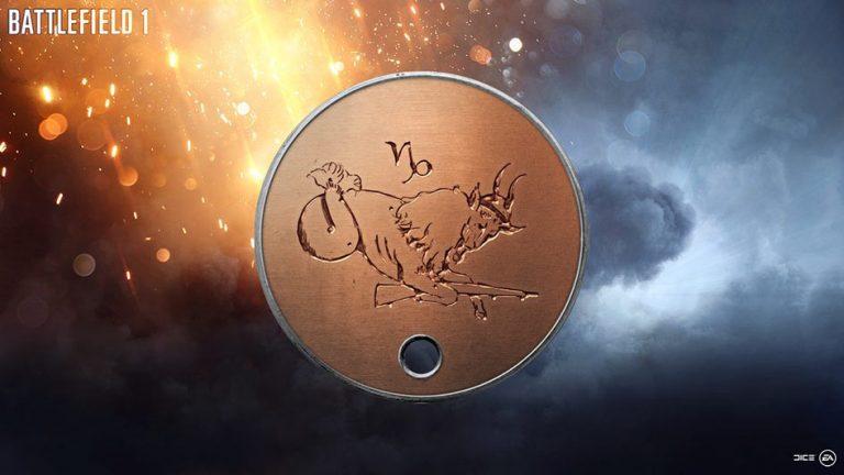 Battlefield 1 Capricorn Dog Tag - Battlefield Informer