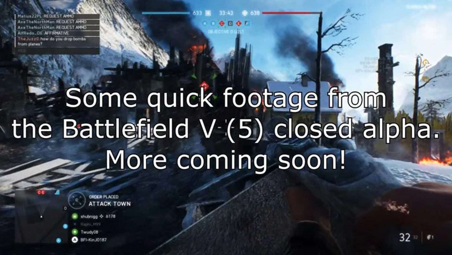 Battlefield V Closed Alpha Part 1 - Battlefield Informer